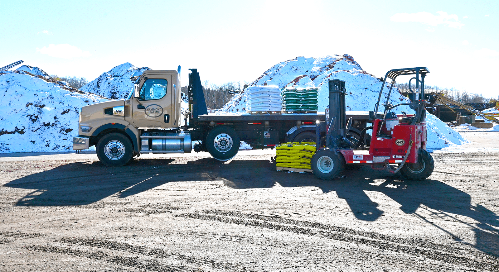 Pallet Salt – Delivery – Hammond Farms – Landscaping Supplies